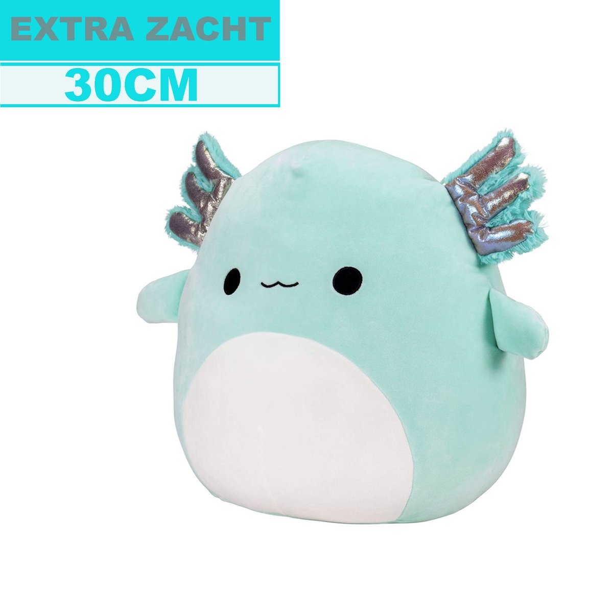 Kawaii Knuffel - Squish - 30CM - Axolotl Squishy - Kawaii Kussen ...