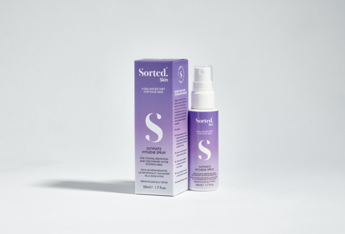 Sorted Skin - Intimate Hygiene Spray - Tegen Jeuk en Pijn - Intieme ...
