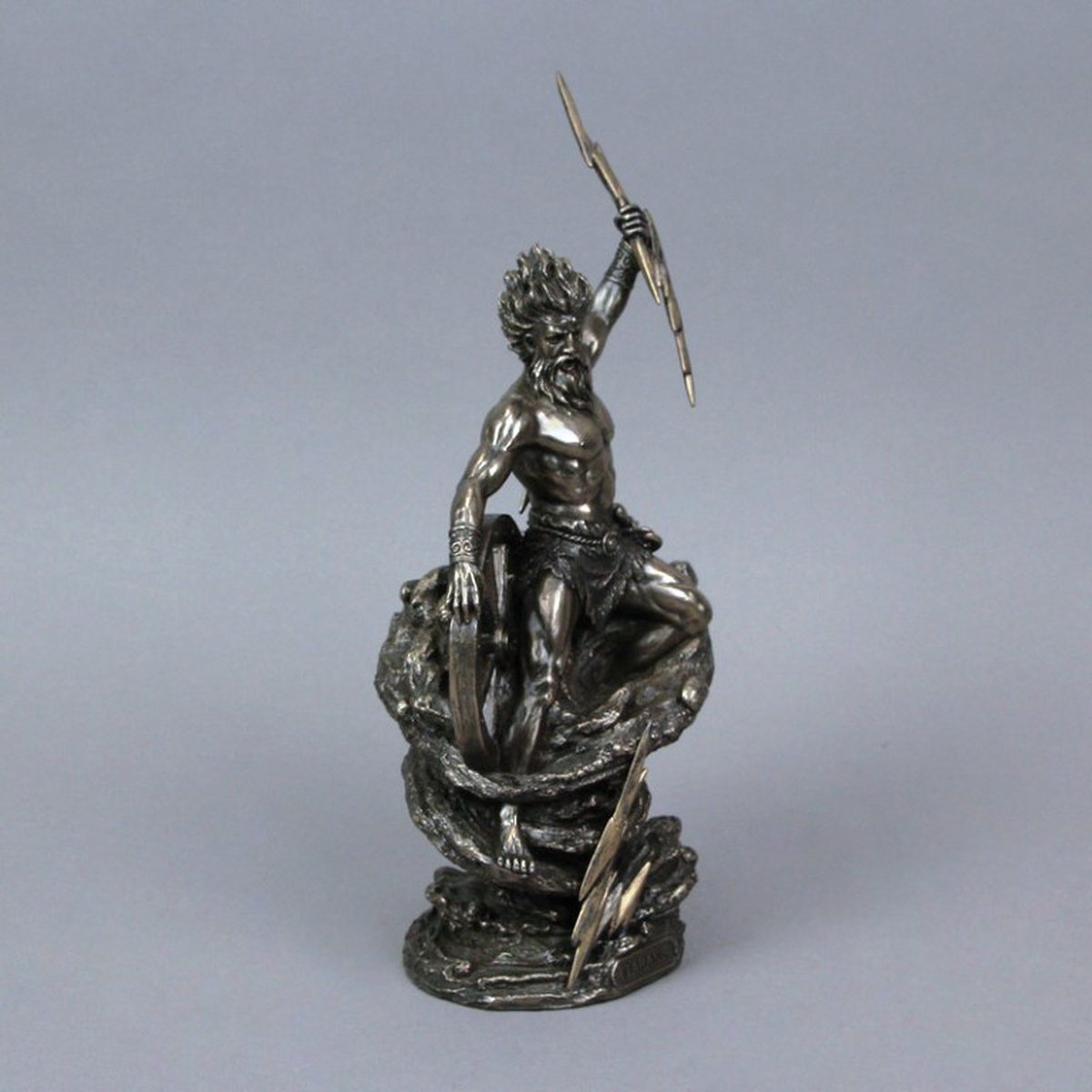 Taranis Keltische God van de Donder gebronsd beeld - Veronese Design ...