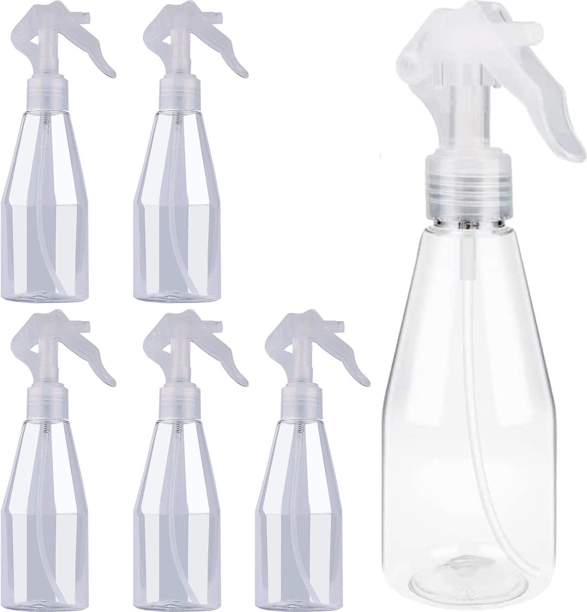 6 Stuks - Lege Spray Fles - Met Slot Functie - 200ml - Planten Spuit ...