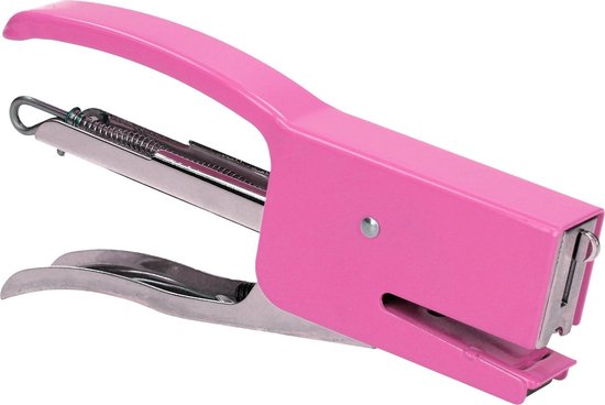 Kreeft | Nietmachine | Kleur: Roze | Gratis 400 Nietjes | Niettang ...