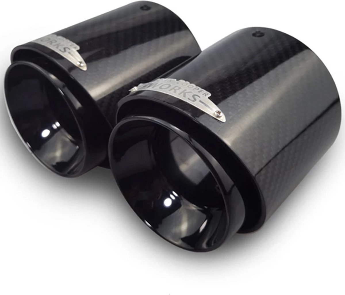 UITLAAT SIERSTUK MINI COOPER S - JCW CARBON - ZWART | bol.com