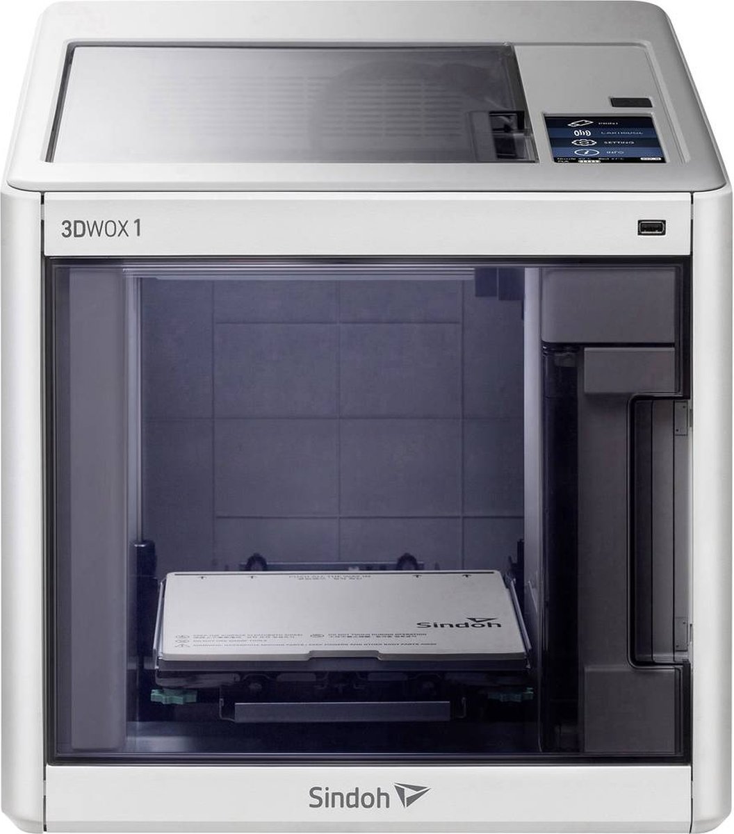 Sindoh 3DWOX 1 3D-printer 12,7 cm kleuren-touchscreen, Geïntegreerde ...