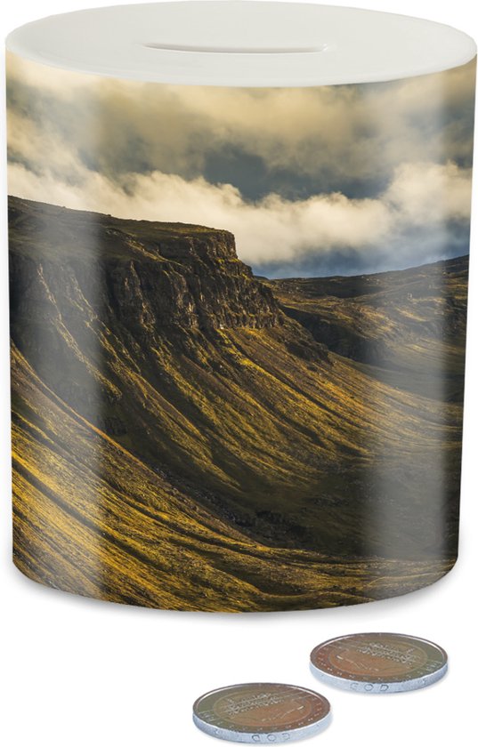 Spaarpot - Spaarblik - Toendra in IJsland - Spaarpotten - Volwassenen ...