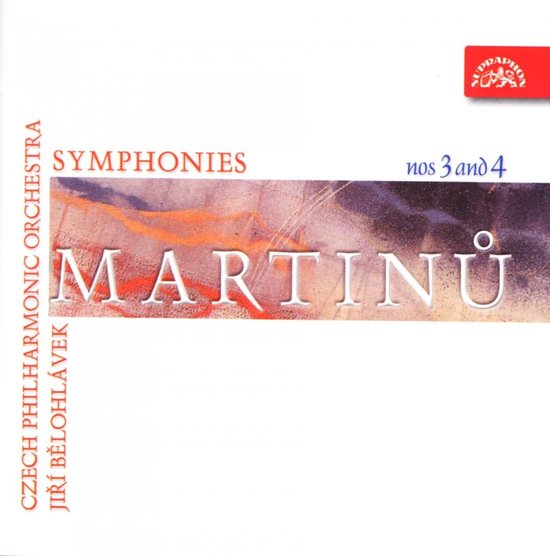 Czech Philharmonic Orchestra, Jirí Belohlávek - Martinu: Symphonies No ...