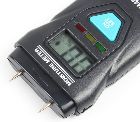 XPOtool vochtmeter voor hout en bouwmaterialen; vochtigheidsmeter ...