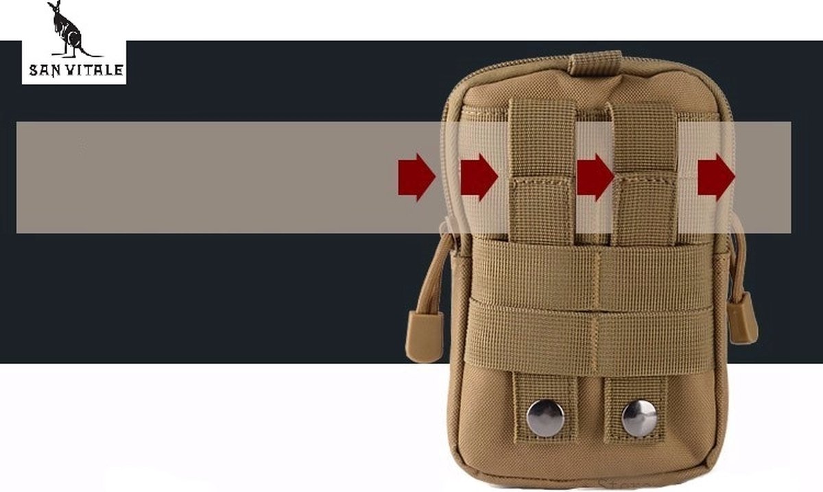 San Vitale® - Stevige, hippe multifunctionele heuptas - Geschikt voor ...