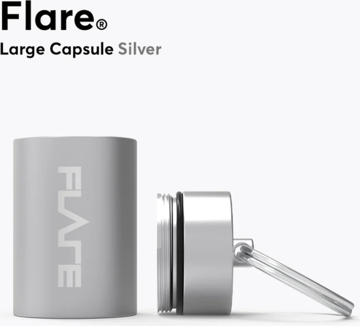 Flare Audio Large CAPSULE voor Calmers- Zilver | bol.com