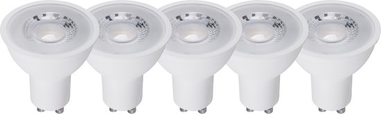 LED Spotjes met GU10 fitting - Warm wit licht - MR16 - 4W vervangt 50W ...