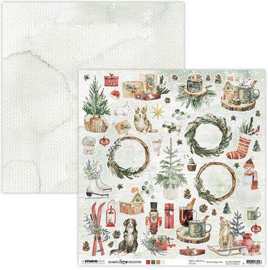 Studio Light Scrap Ultimate Scrap Winter Collection nr.97 SL-USC ...