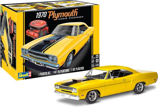 1:24 Revell 14531 1970 Plymouth Roadrunner Plastic Modelbouwpakket | bol