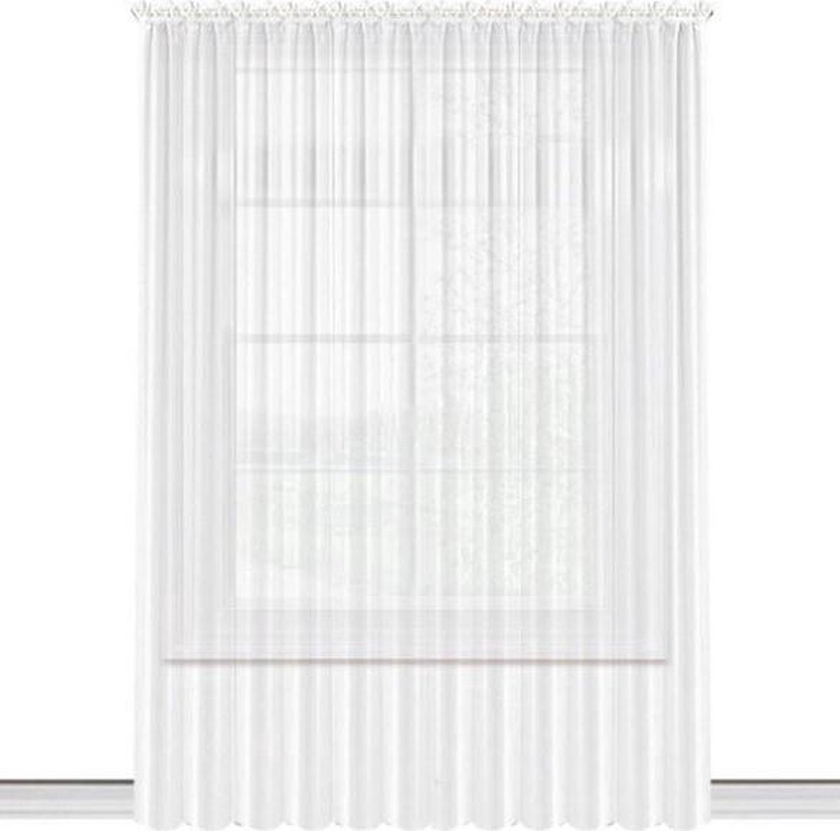 Nieuw Vitrage ( net curtain ) van hoogwaardig voile-materiaal , kant en ...