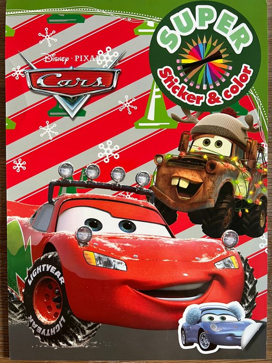 Cars kleurboek met stickers | bol