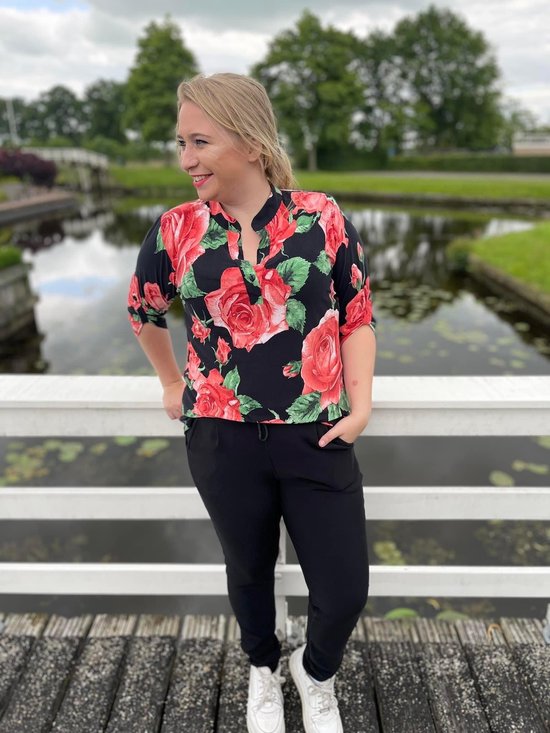Nynke broek Zwart | bol