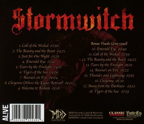 Stormwitch - Beauty And The Beast (CD), Stormwitch | Muziek | bol