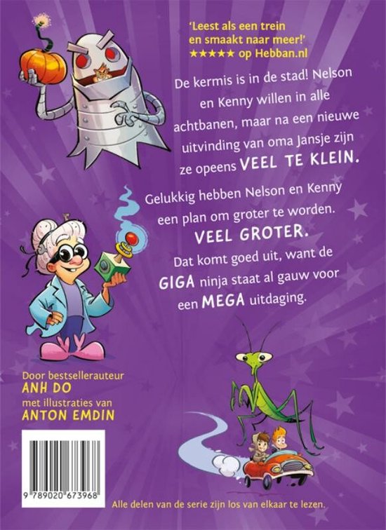 Ninja Kid 6 - De giga ninja, Anh Do | 9789020673968 | Boeken | bol