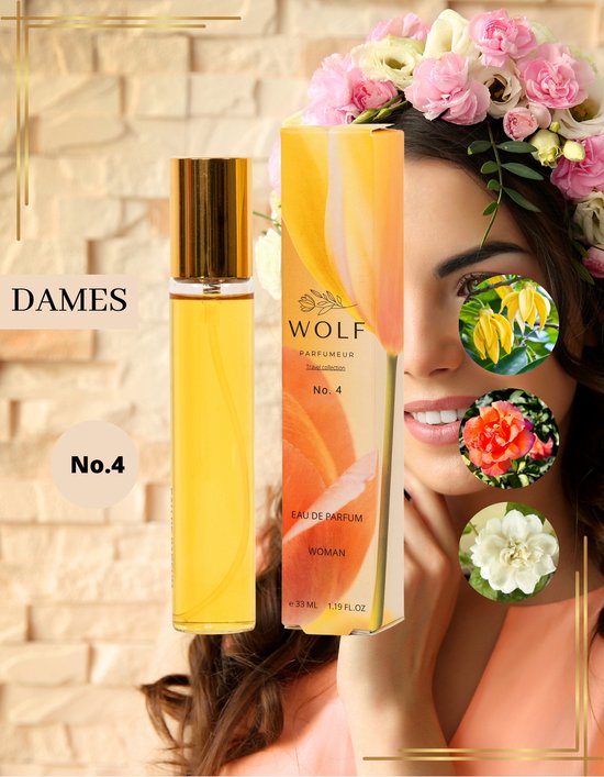 Wolf Parfumeur Travel Collection No.4 - Een weelderig en fruitig bloemenboeket - Eau... | bol.com