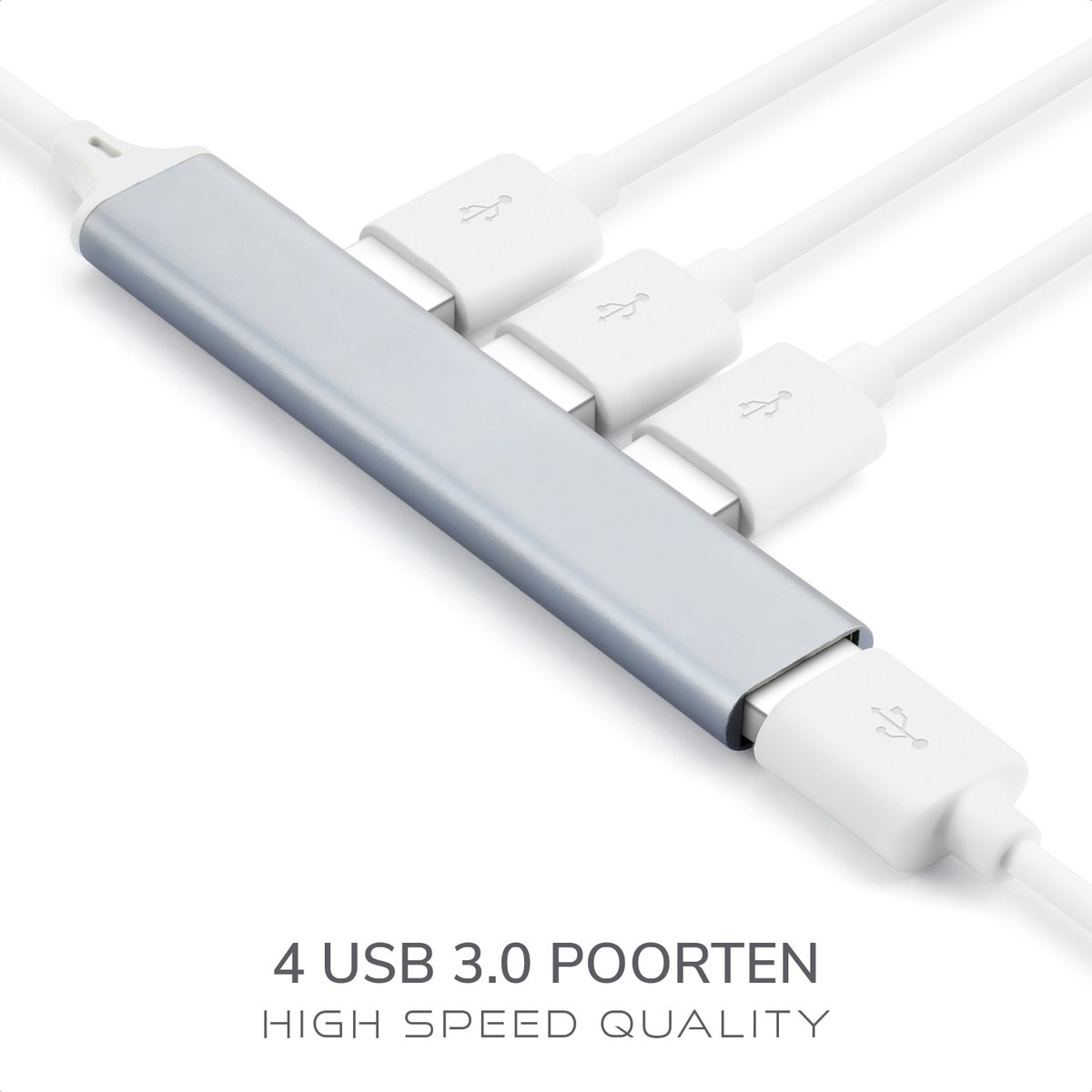 USB Hub - USB C naar USB 3.0 (4x USB) - 5Gbps - met extra USB A naar USB C adapter | bol