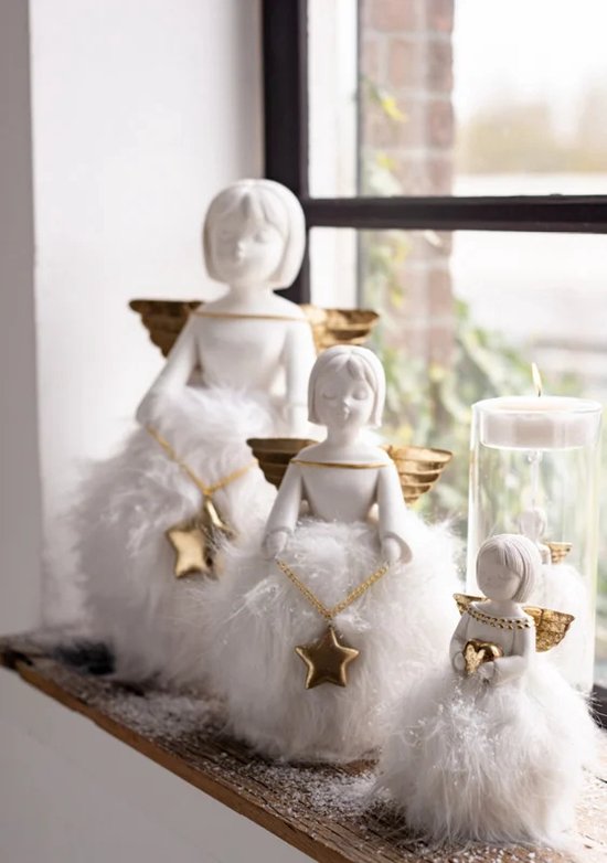 Kerstengel - decoratie - engel - angel - Bylke - Home Society - Small | bol