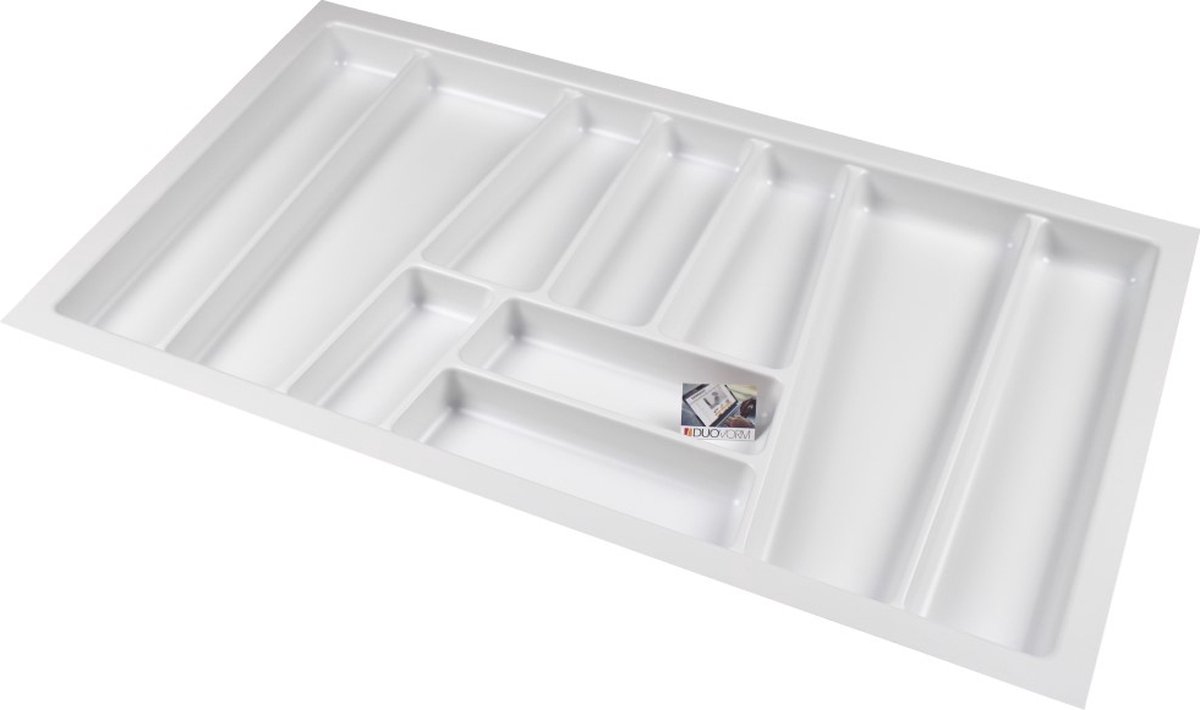 Kunststof Bestekbak Style Serie Wit, Breedte 84-80 cm - Diepte 48-44 cm ...