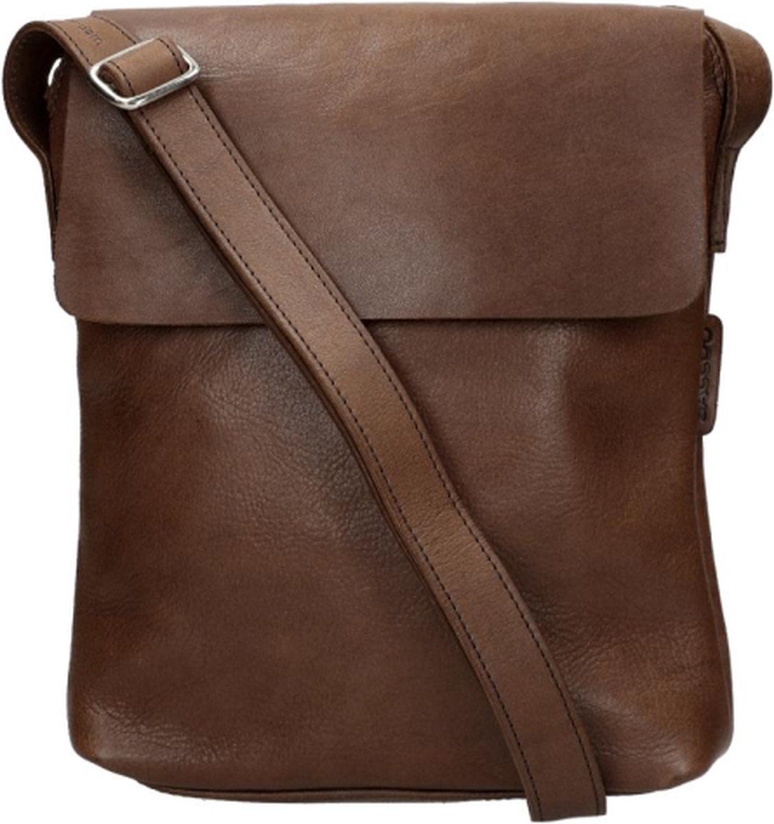 Saccoo Kleine Schoudertas / Crossbody Tas Dames - Leer - Caracas ...