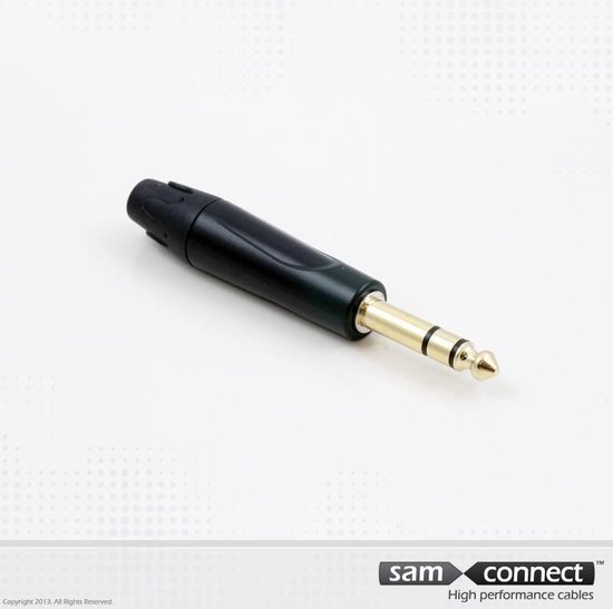 6.3mm stereo Jack plug, male | bol.com