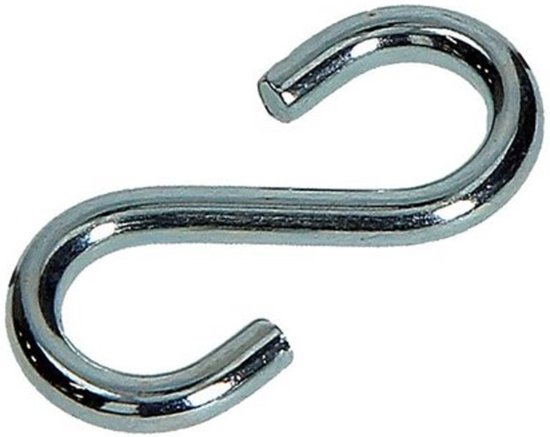 Mack S-haak Verzinkt Staal 4,4 x 40 mm | bol.com