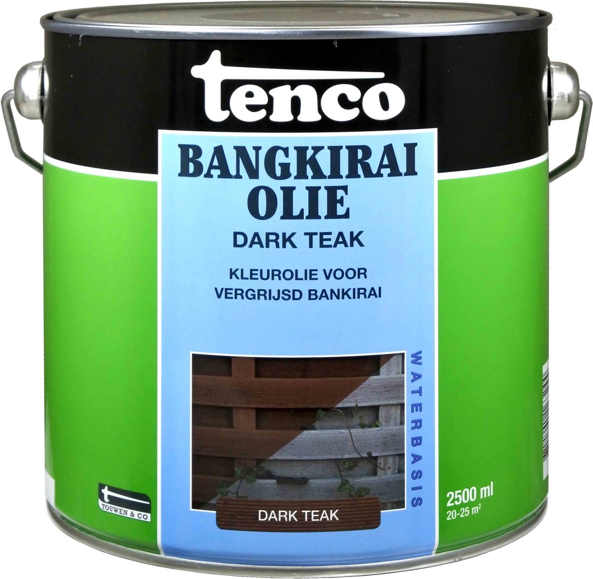 Tenco Bangkirai Oil Dark Teak 1 l | bol.com