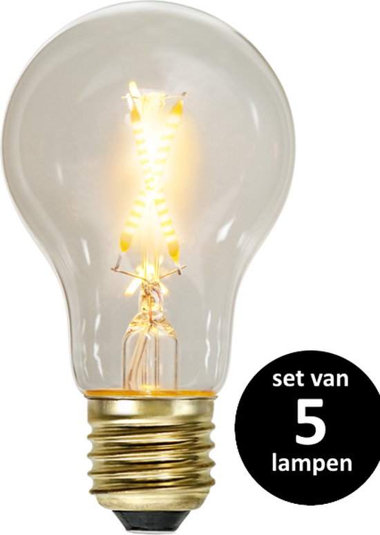 Peertje - E27 - 0.5W - set van 5 | bol