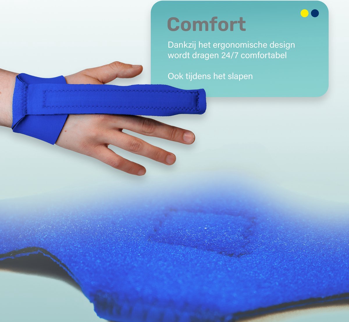 LBB - Vingerspalk - Middel vinger - One size - Geschikt voor alle ...