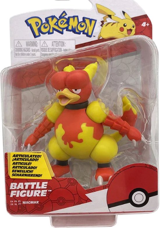 Pokémon - Battle Figure - Verzamel Item - Magmar | bol.com