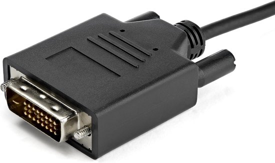 USB C to DVI Adapter Startech CDP2DVIMM2MB Black | bol