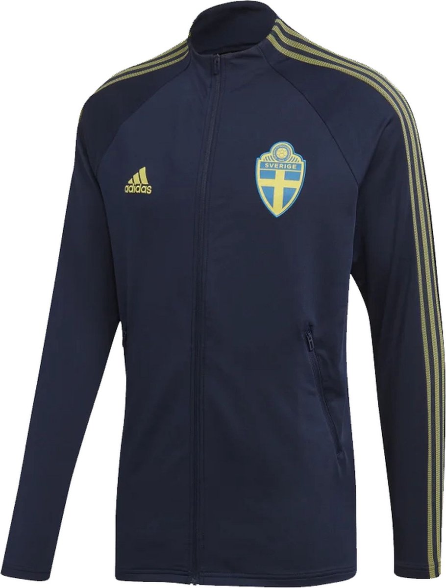 adidas Performance Svff Anthem Jkt De jas van de voetbal Mannen blauw M ...