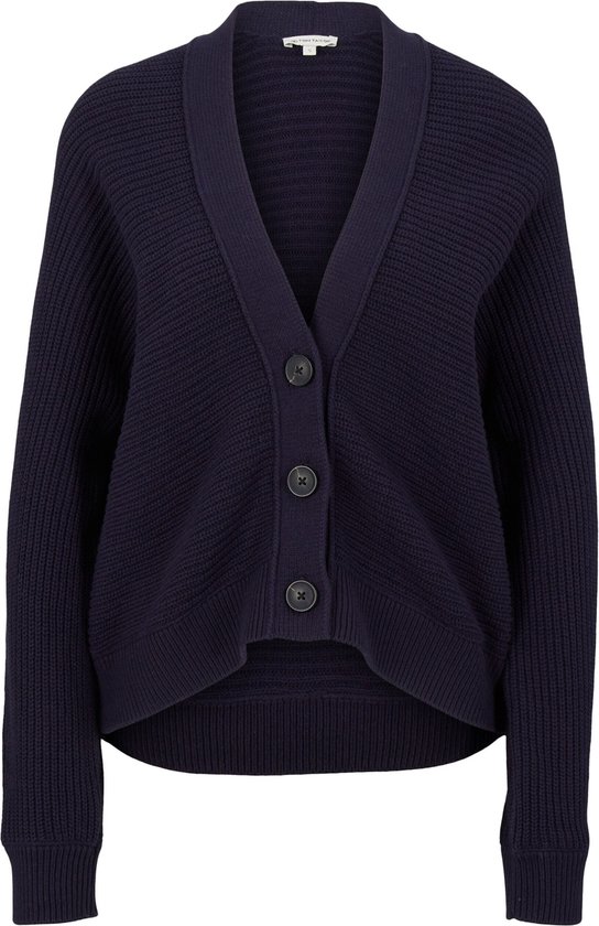 Tom Tailor gebreid vest Navy-Xxl | bol.com