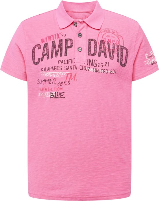 Camp David shirt Magenta-M | bol.com