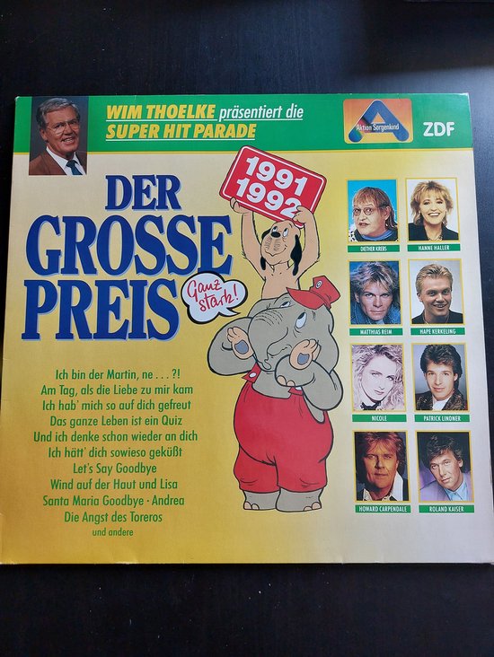 De Grosse Preis Wim Thoelke Super Hit Parade 1991-1992, Various ...
