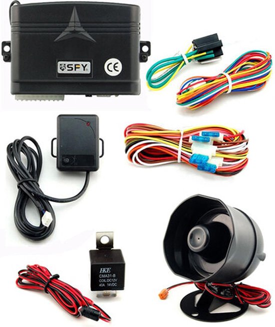 SPY Auto Alarmsysteem - Shock- & Microwave | bol.com