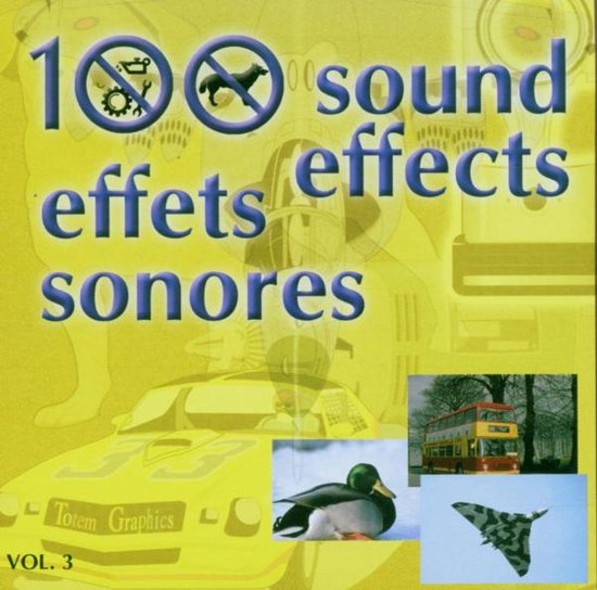 100 Sound Effects Vol.3, Sound Effects | Muziek | bol
