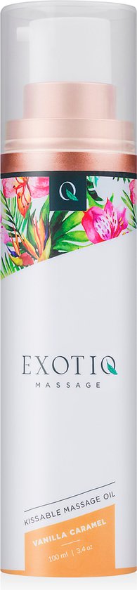 Exotiq Massageolie Vanilla Caramel - 100 ml | bol.com