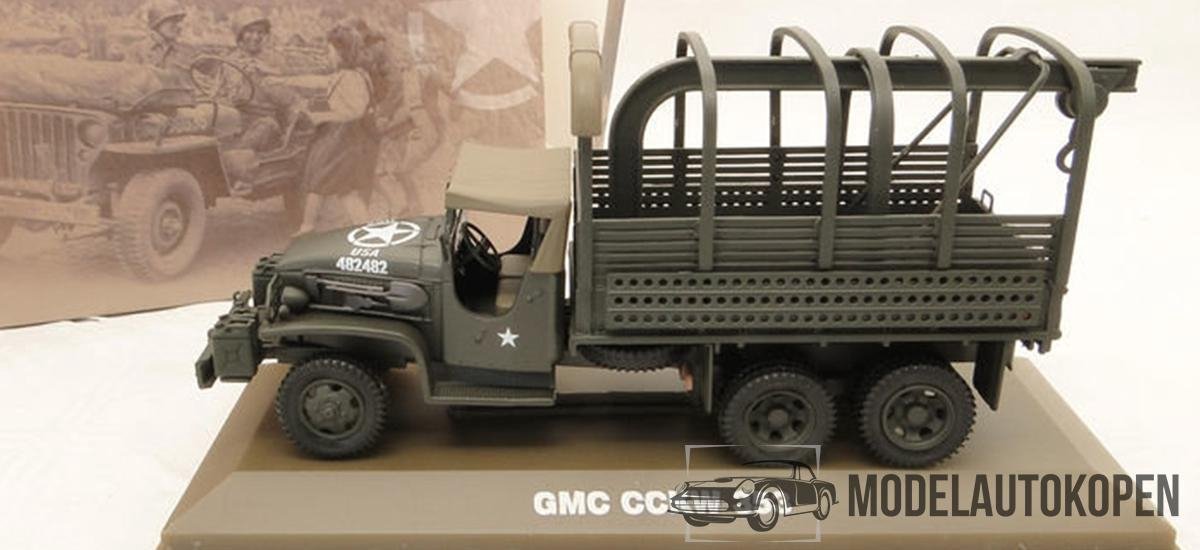 GMC CCKW 353 (Donkergroen / Donkergrijs) 1/43 Atlas - Schaalmodel - Legermodel - Leger... | bol.com