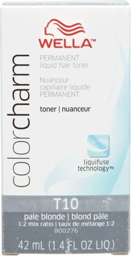 Wella Color Charm toner - T10 - Pale Blonde | bol