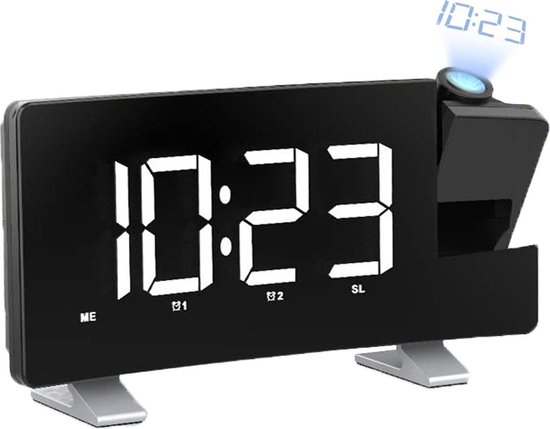 Wekker – Wekkerradio met Projectie – Digitale wekker – Wekkers digitaal ...