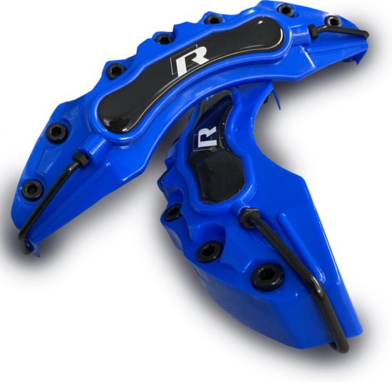 VOLKSWAGEN Remklauw Cover | Brake Caliper Cover | Blauw | R Logo ...
