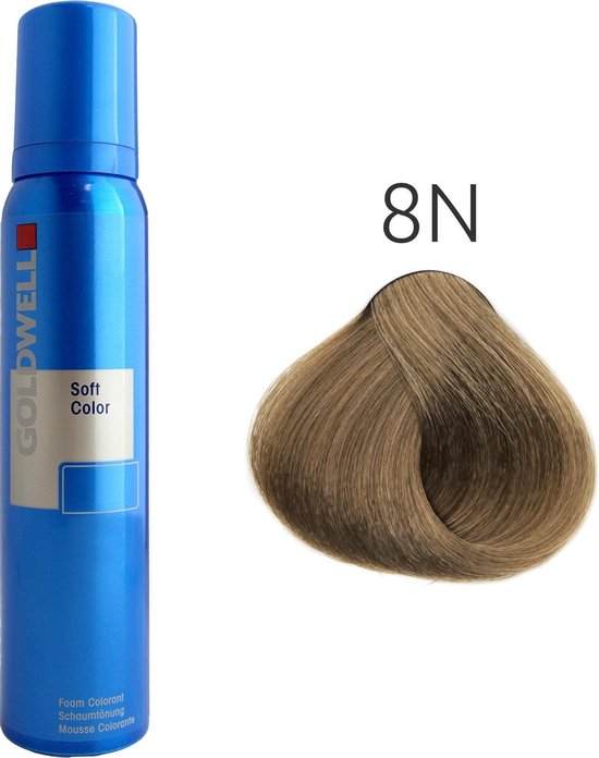 Goldwell - Colorance - Soft Color Kleurmousse - 8N Light Blonde - 125 ...