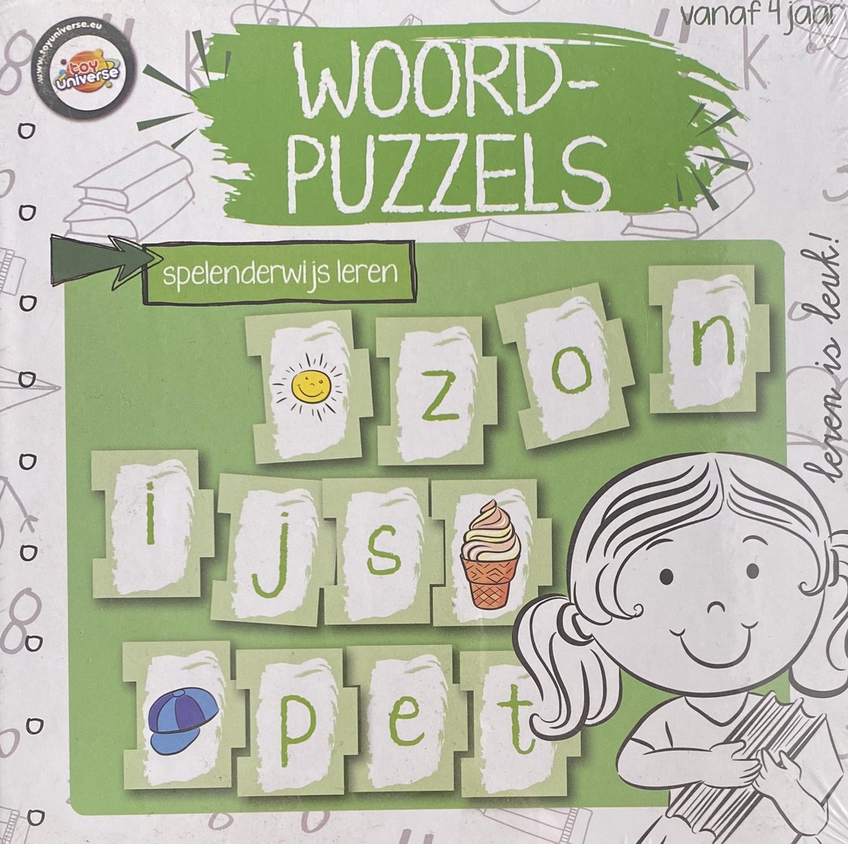 Toy universe Woord puzzels spelenderwijs leren! | bol