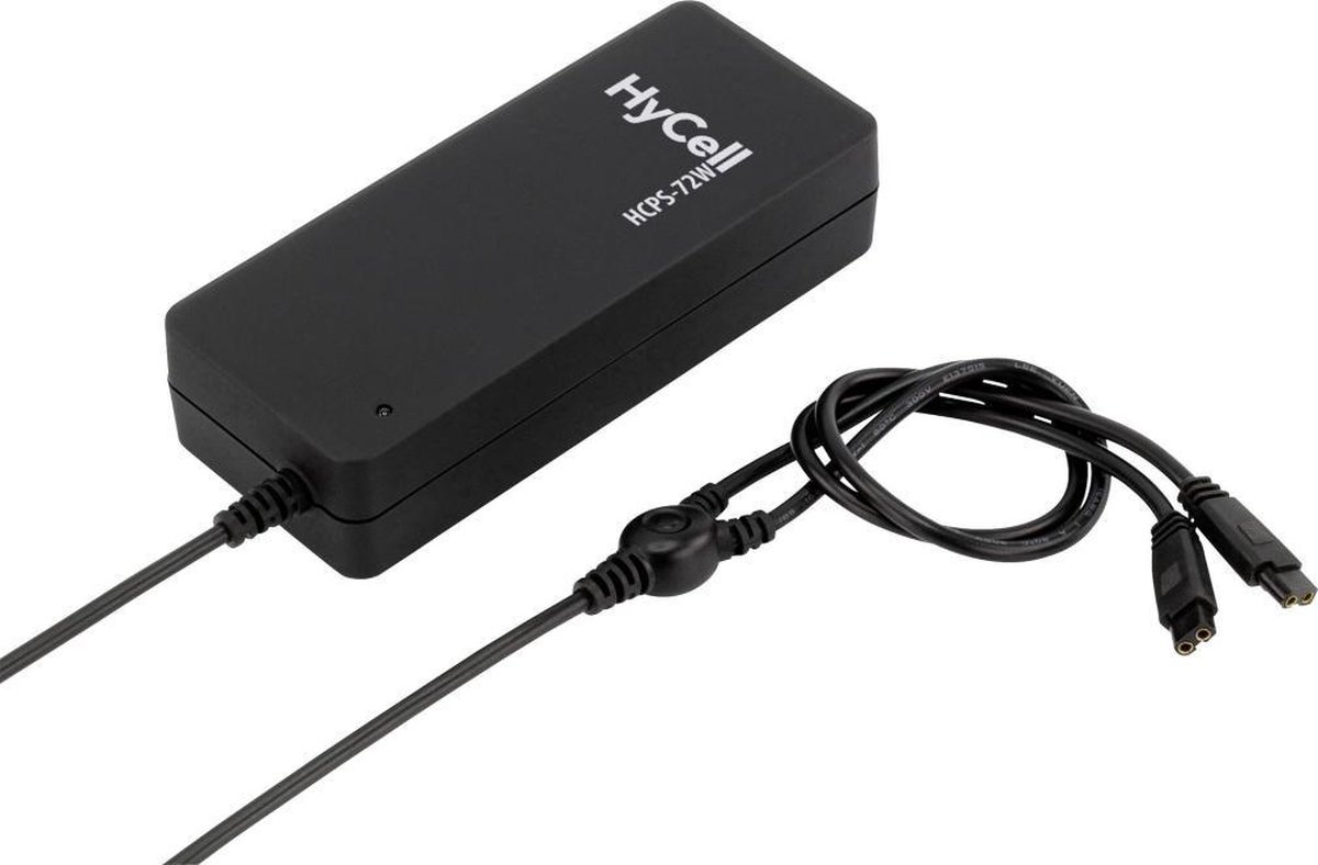 HyCell Oplader HCPS 1500 mA 72 W zwart 1201-0011 | bol.com
