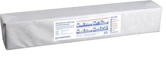 Drainageblok - Hydrorock D45 - Hydroblob - Drainage - Voorkomen van ...