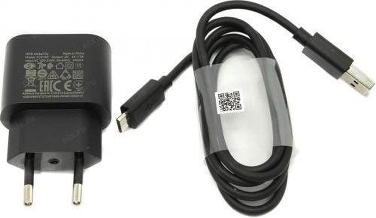 Oplader Nokia Lumia 2520 Micro-USB 2 Ampere 100 CM - Origineel - Zwart ...