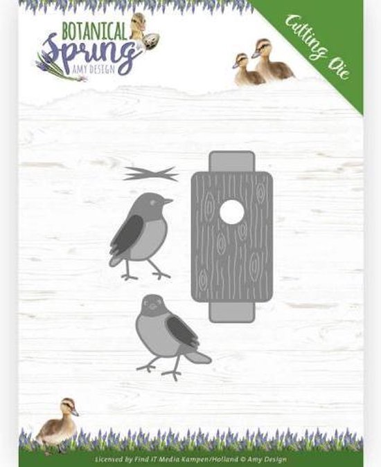 Botanical Spring Cutting Die by Amy Design | bol