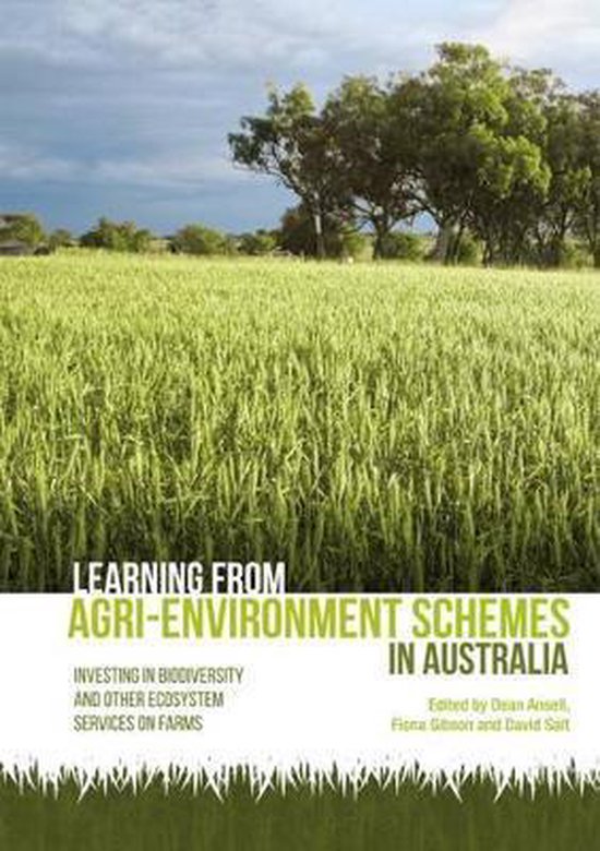 Learning from agri-environment schemes in Australia, Dean Ansell | 9781760460150 | Boeken | bol